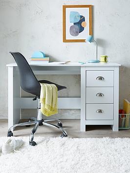 Very Home Atlanta Study Desk White by Very ufurnish