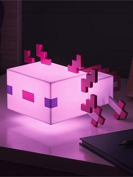 Minecraft Pink Axolotl Lamp by Very | ufurnish.com