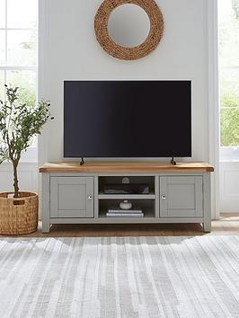 Very Home Hamilton Ready Assembled 2 Door Tv Unit - Fits Up To 50 Inch ...