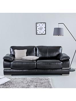 Very Home Primo Italian Leather Sofa Bed - Fsc&Reg Certified by Very ...