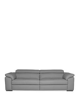 Very Home Brady Premium Leather 4 Seater Sofa - Fsc&Reg Certified by ...