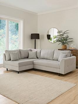 Very Home Rune Cord Lh Corner by Very | ufurnish.com