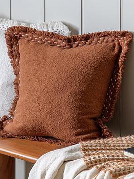 Gallery Harmony Cushion Rust- 450X450Mm by Very | ufurnish.com