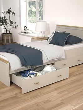 Very Home Daisy Single Bed Frame With Mattress Options (Buy & Save!) by ...