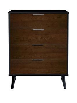 Julian Bowen Alba 4 Drawer Wide Chest by Very | ufurnish.com