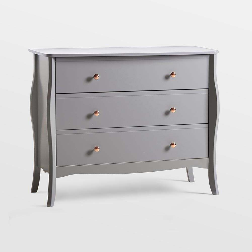 Grey Chest of Drawers by VonHaus | ufurnish.com