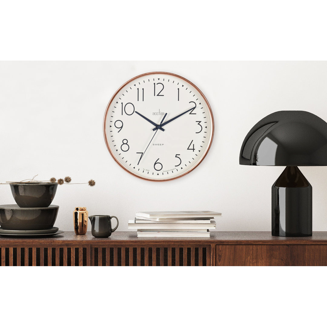Earl 25cm Silent Wall Clock by Wayfair | ufurnish.com