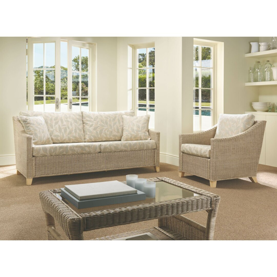 Carly 3 Piece Conservatory Sofa Set by Wayfair | ufurnish.com