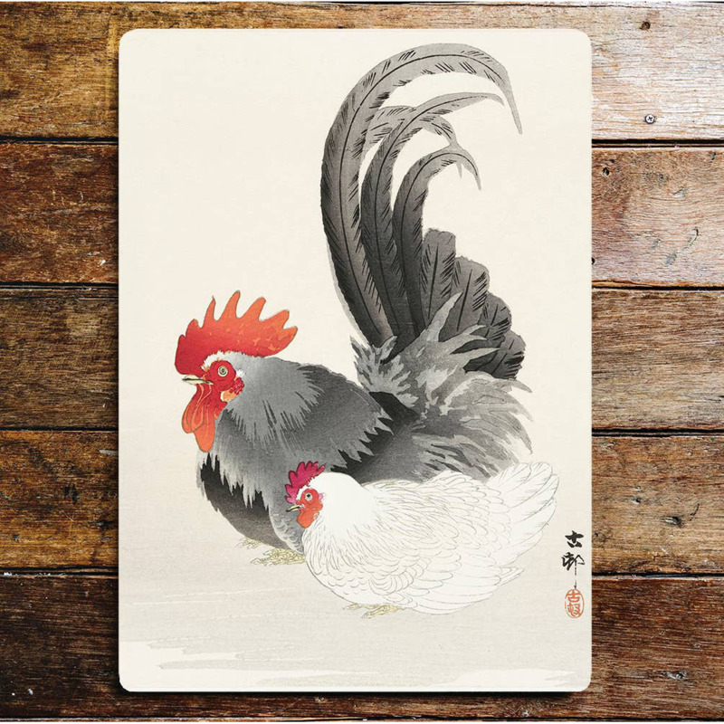 Japanese Chickens Kitchen Wall Décor by Wayfair | ufurnish.com