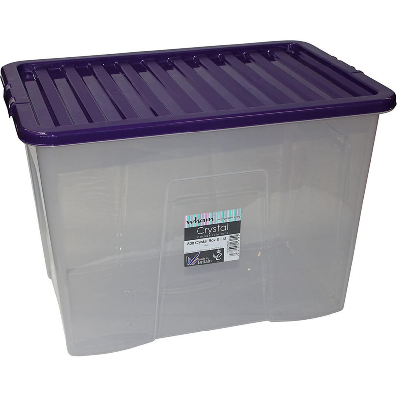Wham 80 L Plastic Storage Box by Wayfair | ufurnish.com