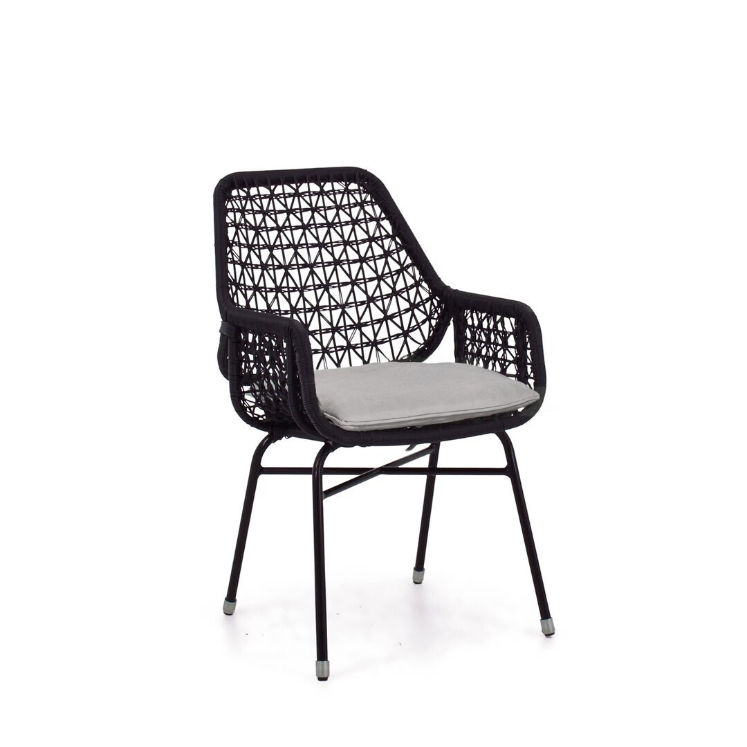 Zara Stacking Garden Chair with Cushion by Wayfair | ufurnish.com