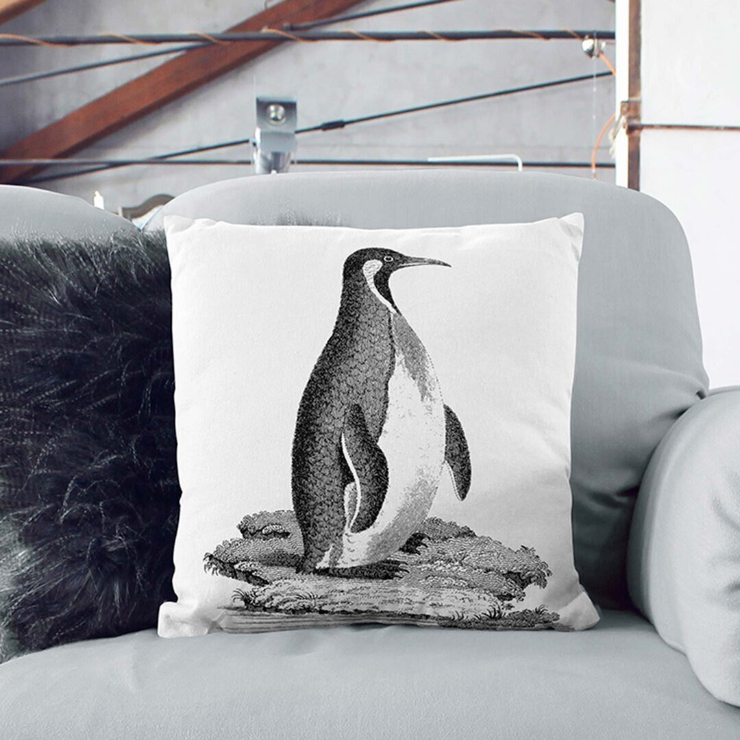 Patagonian Penguin by George Shaw Cushion with Filling by Wayfair ...