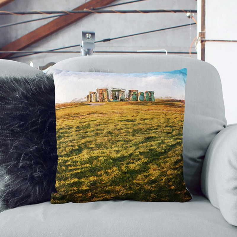 Stonehenge Wiltshire England Cushion with Filling by Wayfair | ufurnish.com