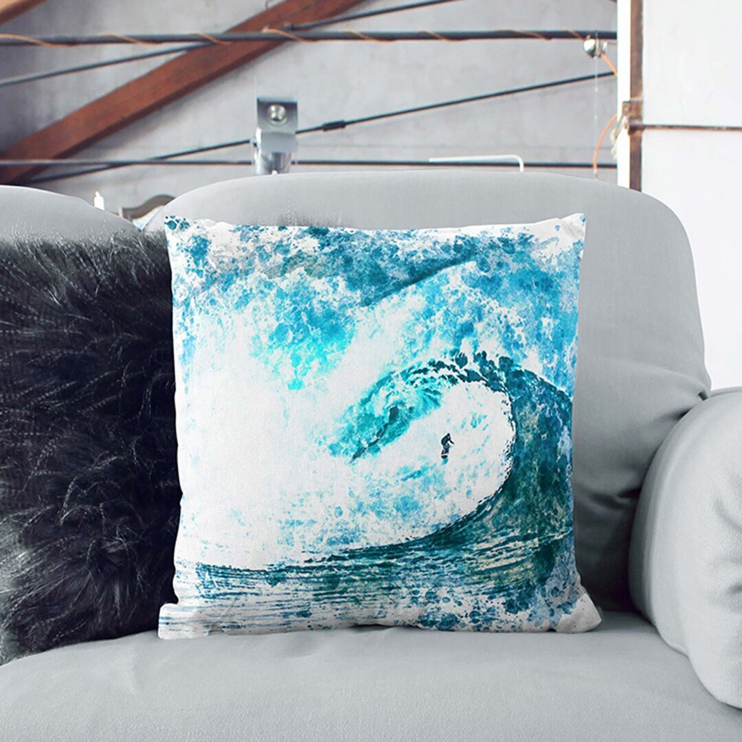 Surfing the Wave Cushion with Filling by Wayfair | ufurnish.com