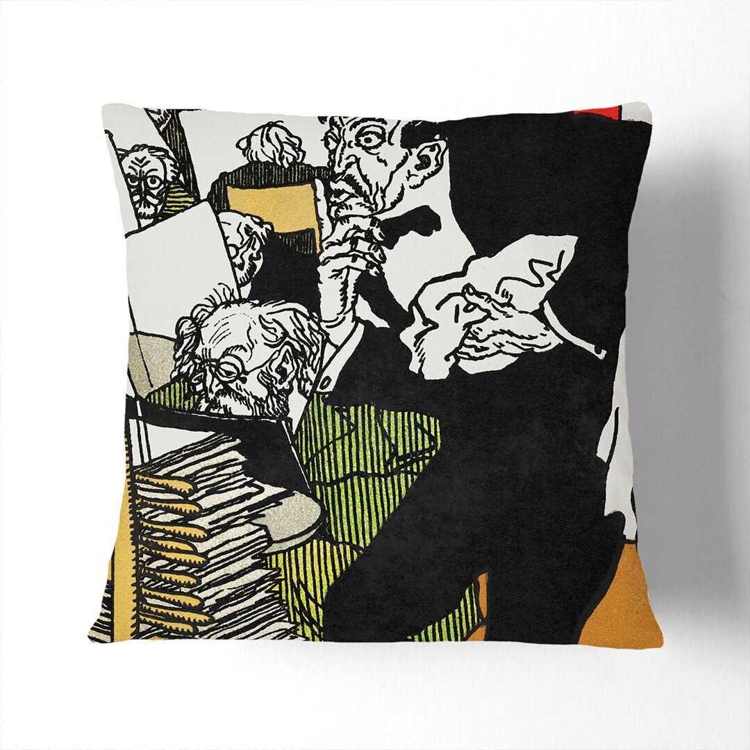In the Reading Room Scatter Cushion by Wayfair | ufurnish.com