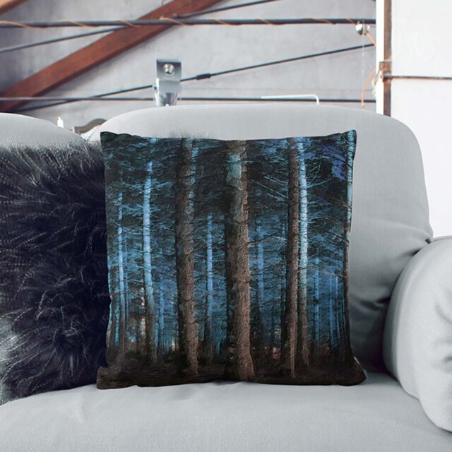 Evening Forest Cushion with Filling by Wayfair | ufurnish.com