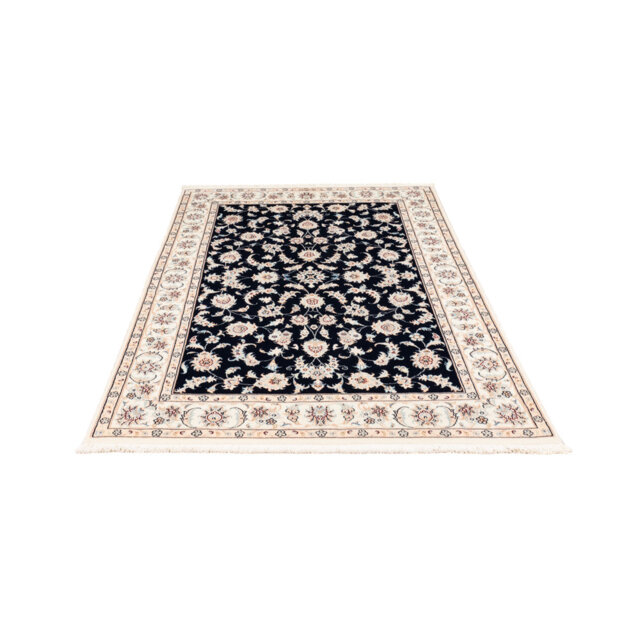 Oriental Persian Rug - Nain - 174 x 120cm - Dark Blue by Wayfair ...