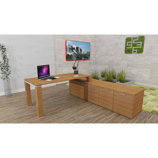 Katina Executive Desk by Wayfair | ufurnish.com