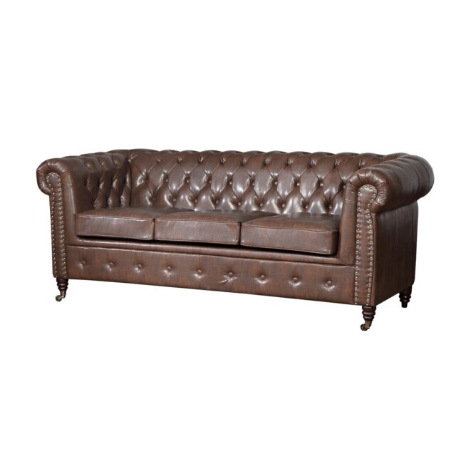 Batch 3 Seater Chesterfield Sofa by Wayfair | ufurnish.com