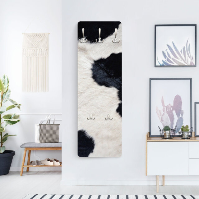 Cowhide Wall Mounted Coat Rack by Wayfair | ufurnish.com