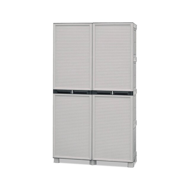 Multipurpose Wardrobe For Outdoor Or Indoor Use, 2-Door Cabinet And 3 ...