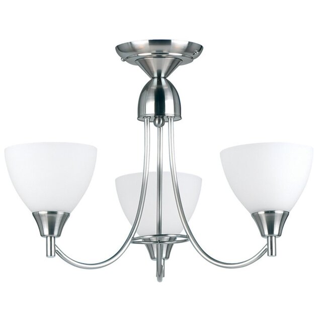 Barium 3 - Light Shaded Chandelier by Wayfair | ufurnish.com