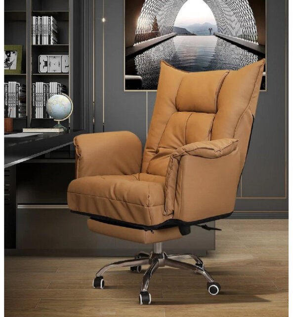 Rolling Comfy Office Chair Comfortable Floor Rolling Mobile Office ...
