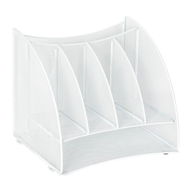 Mesh Desk Tidy Organiser: A4 Magazine & Document File Holder by Wayfair ...