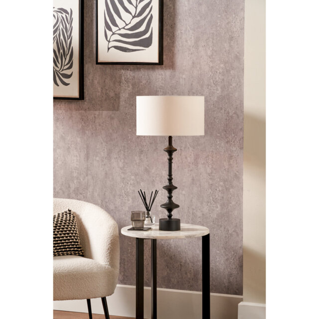 Aagat Matt Black Table Lamp Base by Wayfair | ufurnish.com