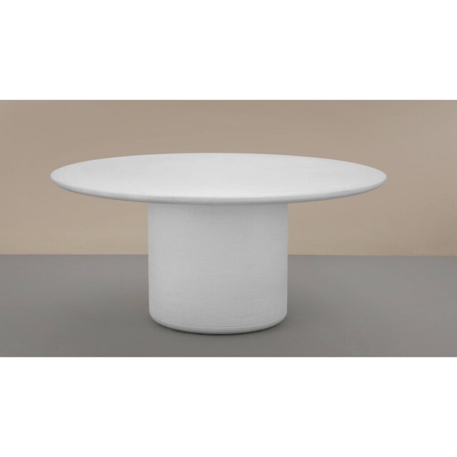Vaaraa Ivory Dining Table - Round (140cm) by Wayfair | ufurnish.com