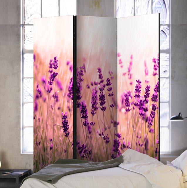 Omara Lavender in the Rain Room Divider by Wayfair | ufurnish.com