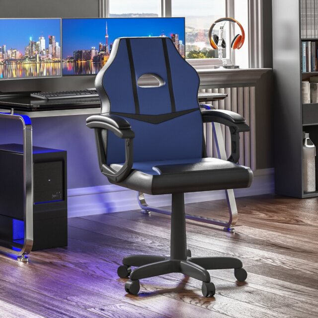 Muskoka Gaming Chair, Office Computer Chair Adjustable, UKFR Certified ...