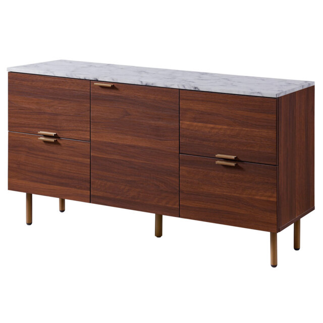 Ashton Large Wooden Sideboard Cabinet, TV Unit, Buffet Storage by ...