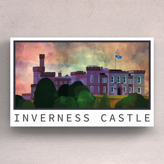 Scotland Inverness Castle Night Wall Décor by Wayfair | ufurnish.com