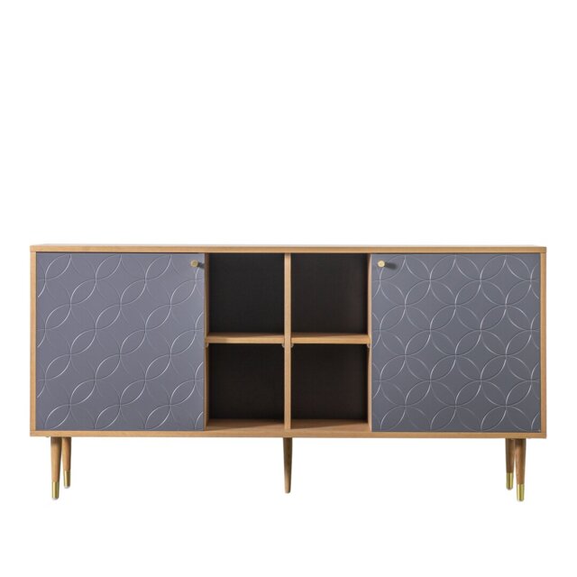 160 Cm Wide Oak Solid Wood Sideboard by Wayfair | ufurnish.com