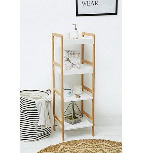 Dwinnell 29.5cm W x 100cm H x 29cm D Free-Standing Bathroom Shelves by ...