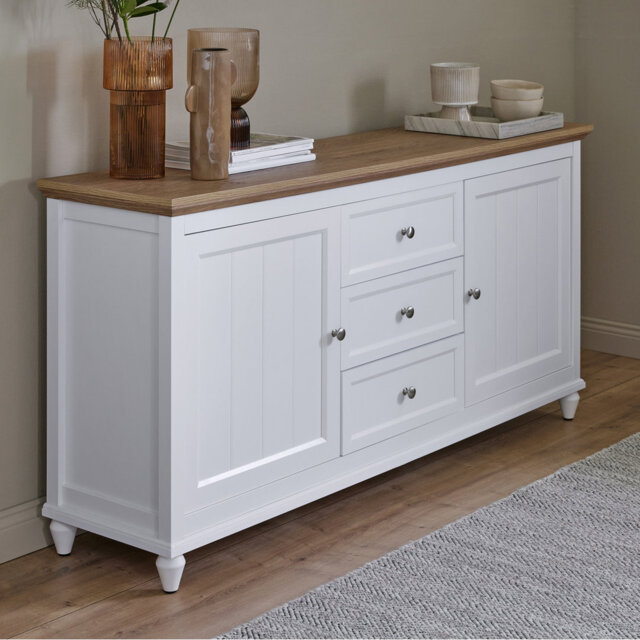 Port 150 Cm Wide 3 Drawer Sideboard by Wayfair | ufurnish.com