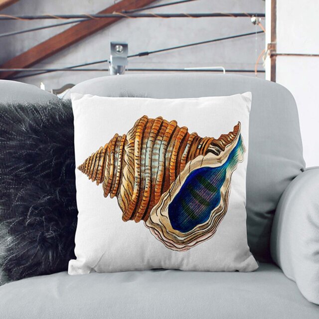 Seashell by George Shaw Cushion with Filling by Wayfair | ufurnish.com