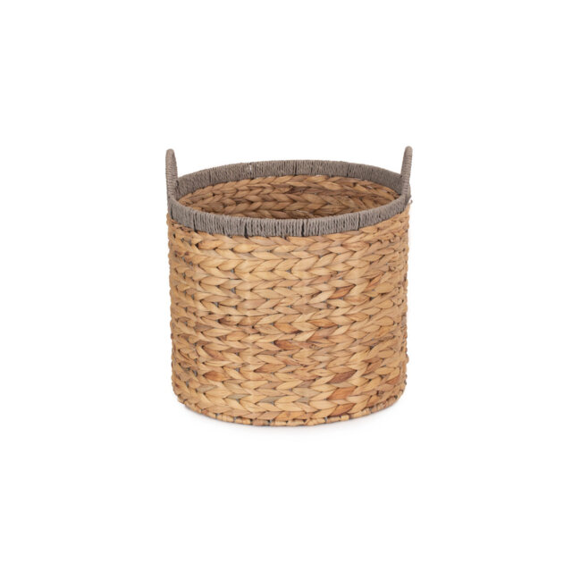 Wicker Round Rope Border Storage Basket by Wayfair | ufurnish.com