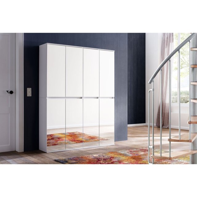 Almanzar 4 Door Wardrobe by Wayfair | ufurnish.com