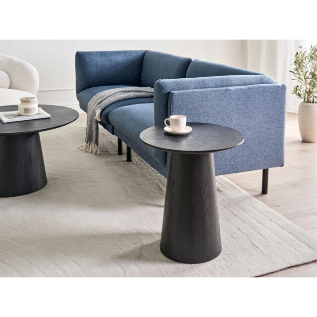 Side Table Delylah Black by Wayfair | ufurnish.com