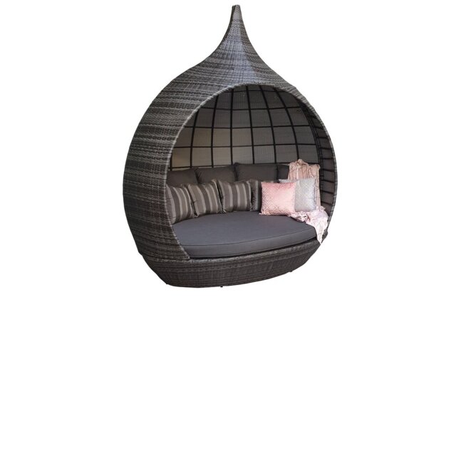 Pearl 220Cm Wide Outdoor Garden Daybed with Cushions by Wayfair ...