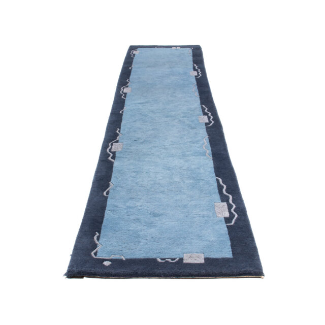 Oriental runner Nepal - 337 x 73cm - blue by Wayfair | ufurnish.com
