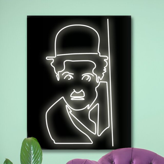 Neon Sign Light Charlie Classic Home/Wall Decor by Wayfair | ufurnish.com