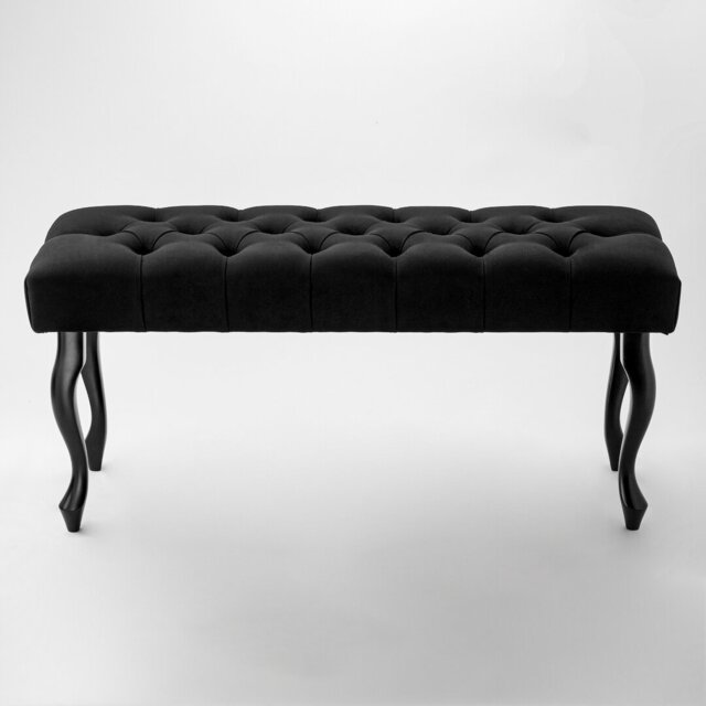 Minerville 45Cm Velvet Tufted Rectangle Footstool Ottoman by Wayfair ...