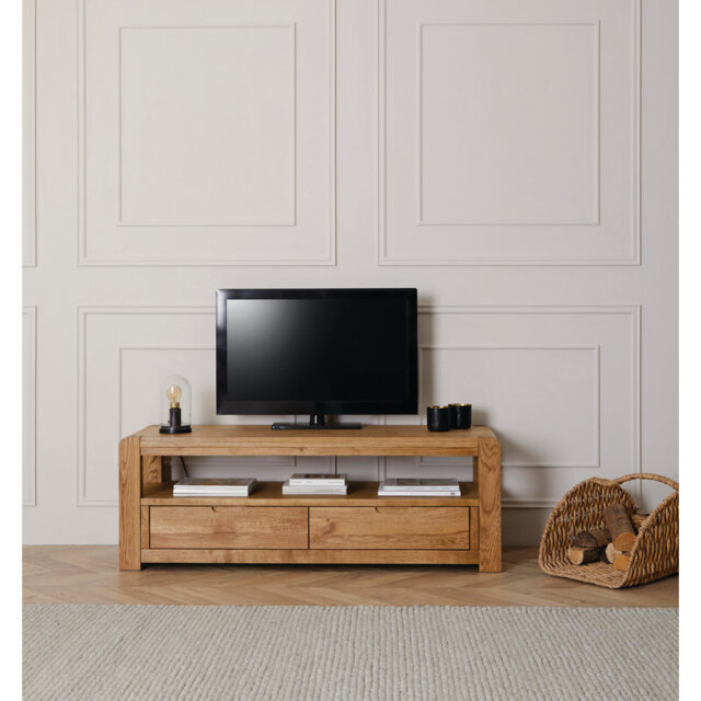 Murrysville Oak 110cm TV Unit by Wayfair | ufurnish.com