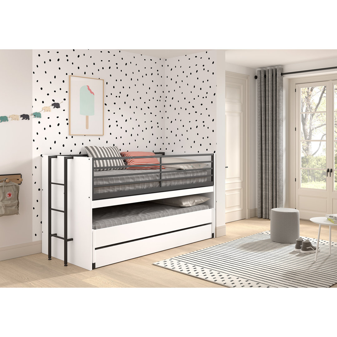 Kids Bed Sam 90 x 200cm Trundle Bed by Wayfair ufurnish