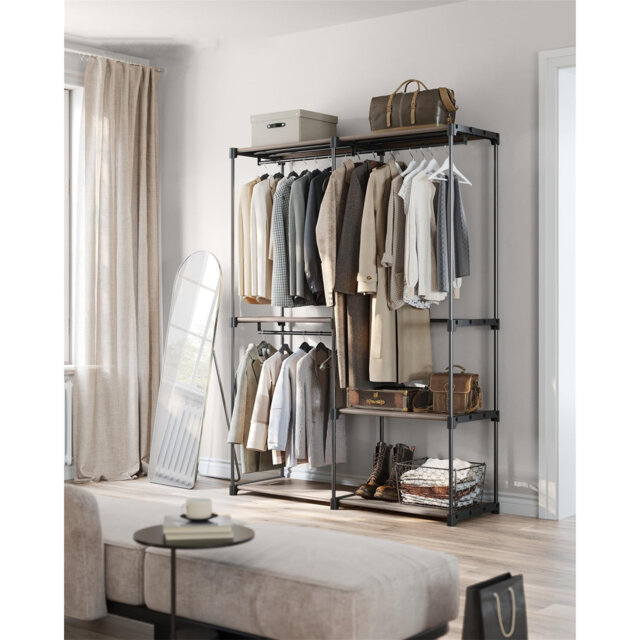 Amarin 138cm Clothing Rack by Wayfair | ufurnish.com