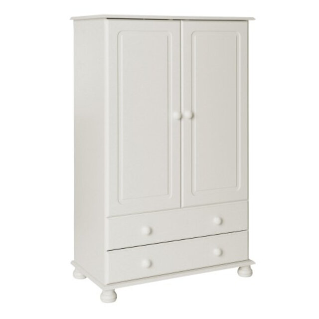 Cleatis 2 Door Wardrobe by Wayfair | ufurnish.com
