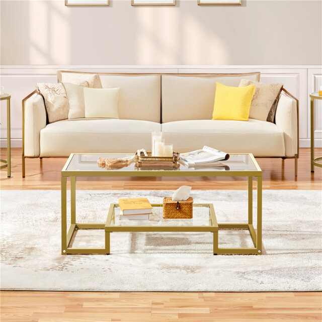 Frame Coffee Table with Storage by Wayfair | ufurnish.com